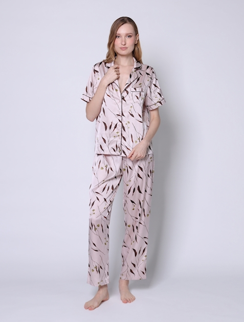 Fleved Pajama Pant | Marie France UAE